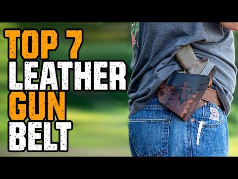 Best Leather Gun Belt - Best Leather Gun Belt For Your Firearm