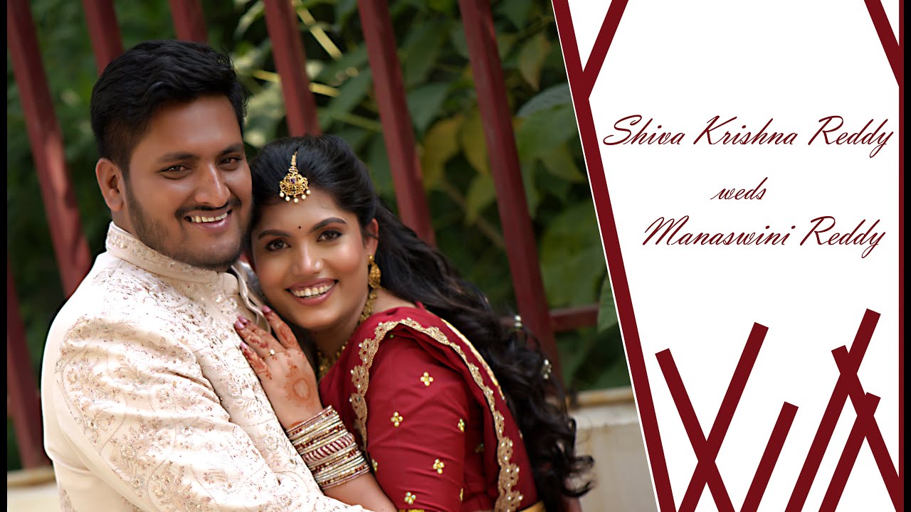 Chi. Shiva Krishna Reddy weds Chi. La. Sow. Manaswini Reddy - YouTube