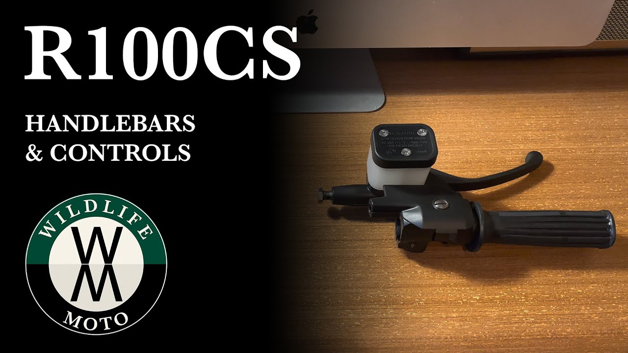 BMW R100CS: Classic Airhead Restoration | Handlebars & Controls ...