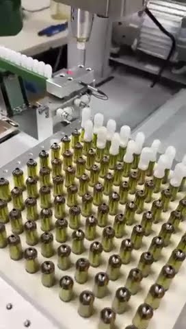 Ocitytimes 510 vape cartridges capping machine for screw-on cap carts ...