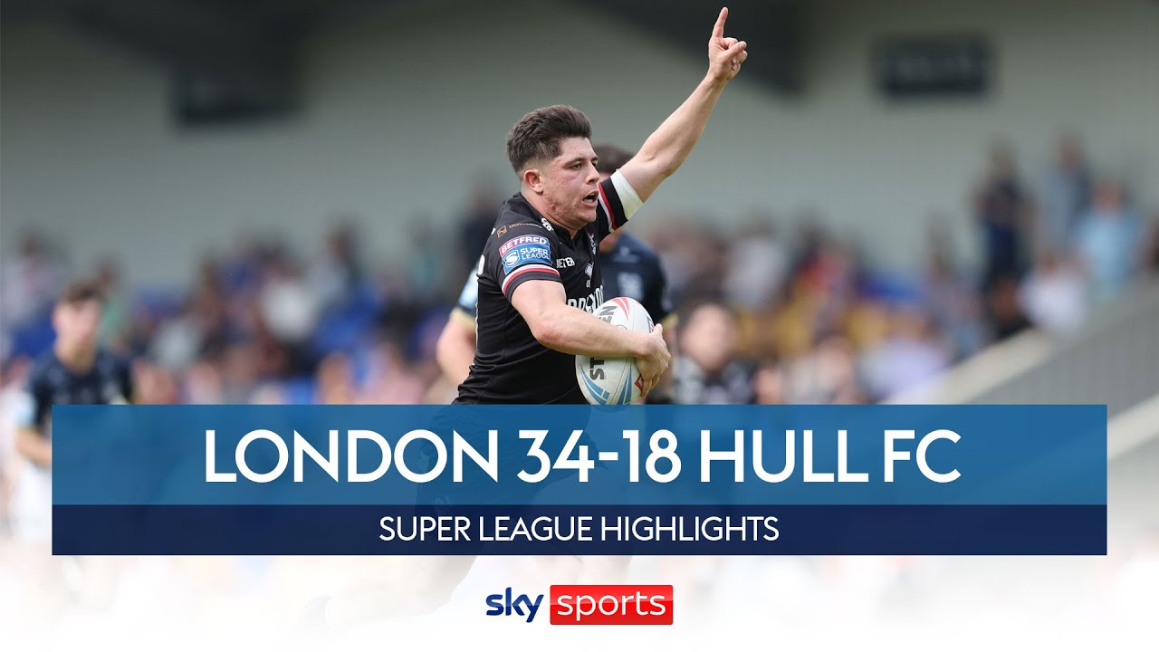 Broncos win 1st game of the season | London Broncos 34-18 Hull FC ...
