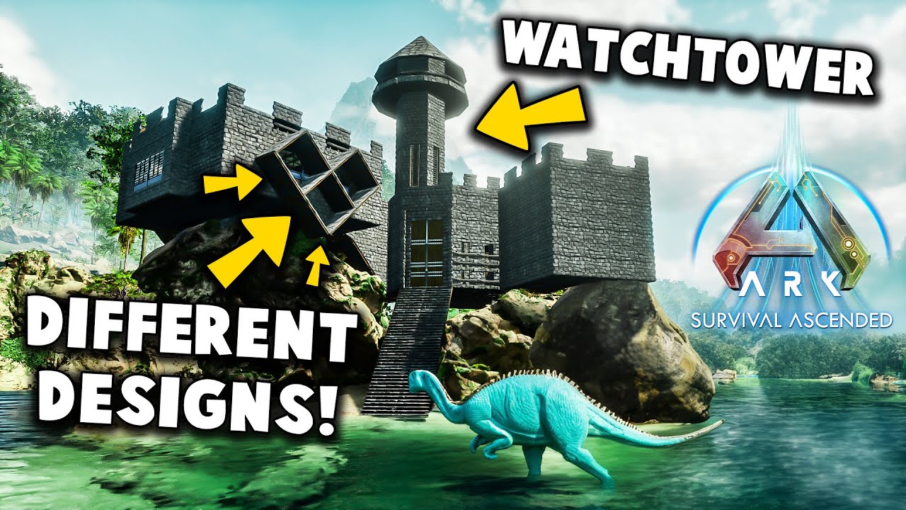 Watchtower, Dinosaur Pods, Distinctive Design, Environmental Dominance and More !!! | ARK ...