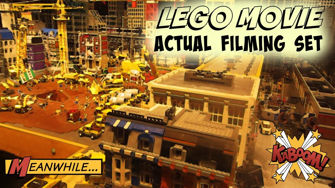 THE LEGO MOVIE EXPERIENCE at LEGOLAND!!! Actual Filming Set! - YouTube