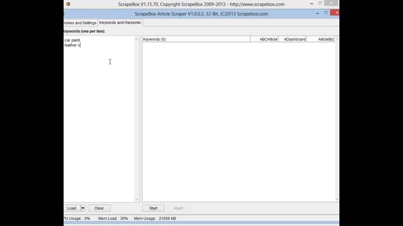 How to Scrape Tons of Articles ScrapeBox Article Scraper - YouTube