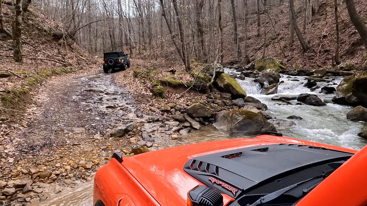 16 Creeks Pineville,TN on the KAT (Kentucky Adventure Trail) - YouTube