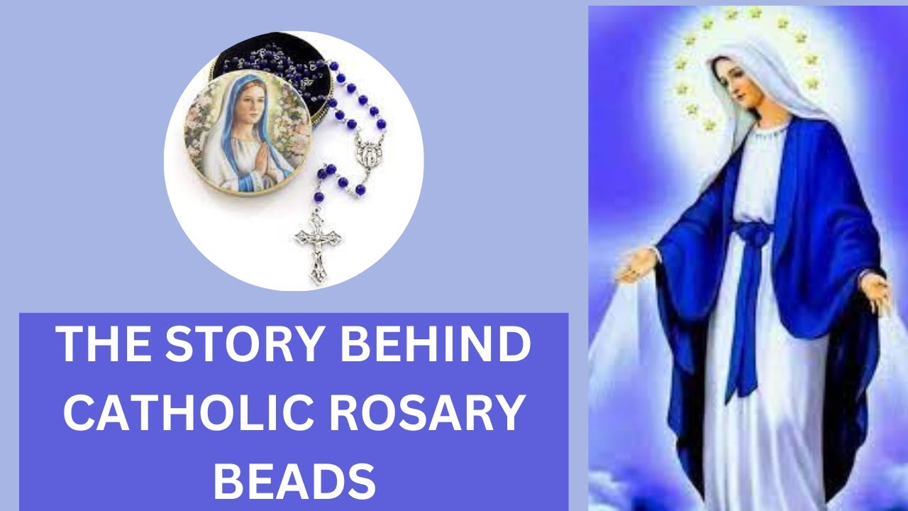 THE STORY BEHIND CATHOLIC ROSARY BEADS. #rosary #catholicprayer # ...