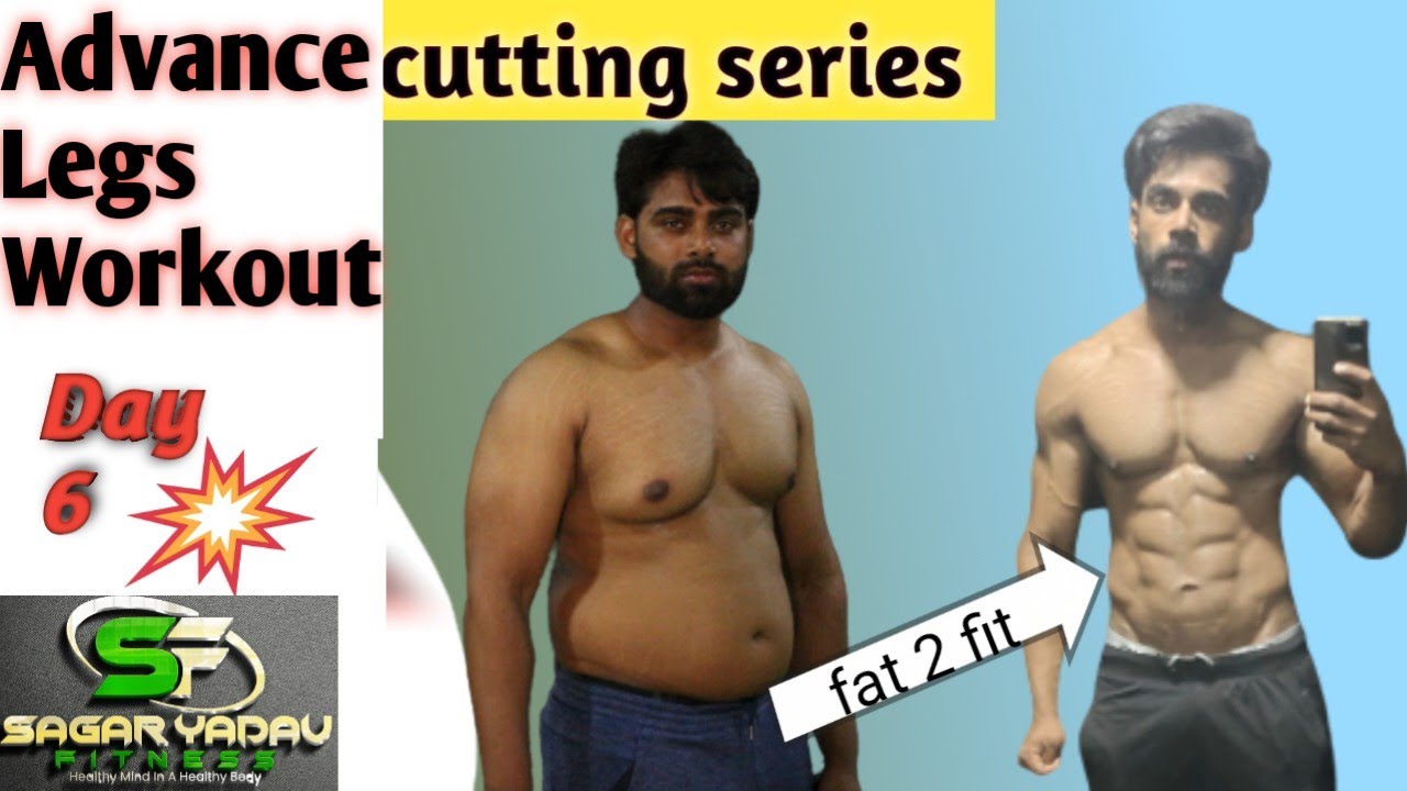 Advance Legs Workout Session ; Day 6 of My Fat-to-Fit Transformation ...