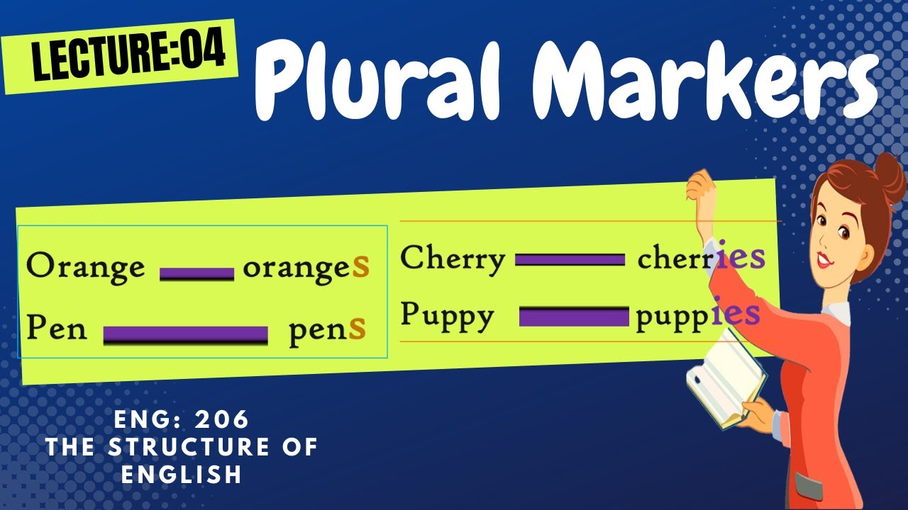 Singular and Plural Nouns | Plural Markers in Morphology - YouTube
