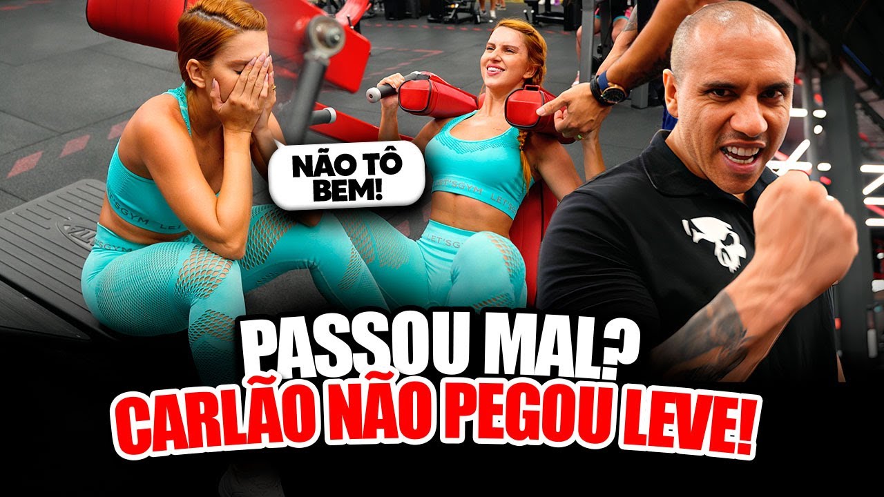 CARLÃO LEVOU A JANAÍNA RUIVA AO MÁXIMO NO PRIMEIRO LEGDAY - YouTube