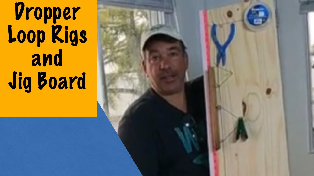 Tie Dropper Loop Knot Rigs with a Jig Board for Sea Bass, Fluke ...