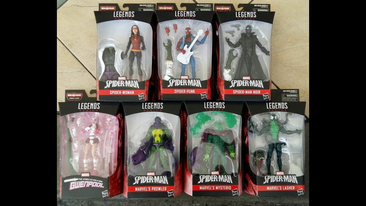 NEWS! - Marvel Legends Lizard Wave Coming Soon - YouTube
