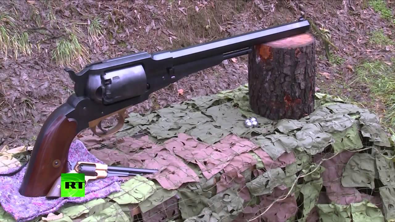 Big Gun Worlds largest firing revolver unveiled - YouTube