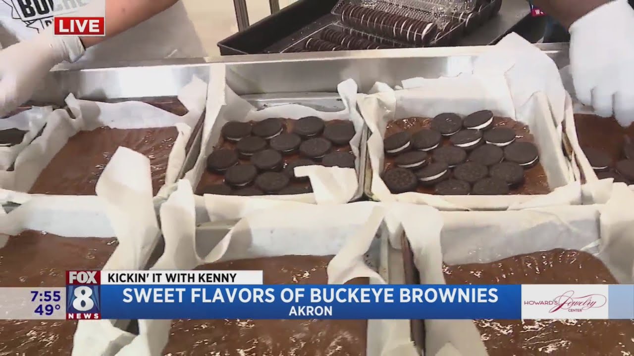 What's inside a Buckeye Brownie? - YouTube