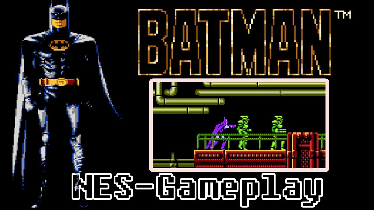 Sunsoft | Batman NES Gameplay - Stage 2 [Dendy] - YouTube