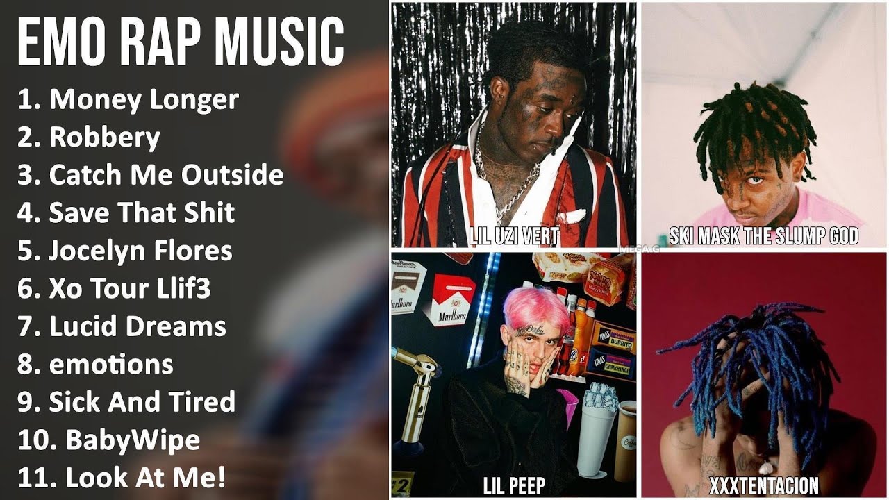 EMO RAP Music Mix - Lil Uzi Vert, WRLD, Ski Mask the Slump God, Lil ...