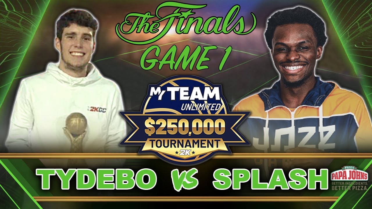 REACTING TO GAME 1 OF THE $250K TOURNAMENT FINALS VS SPLASH! NBA 2K21 ...