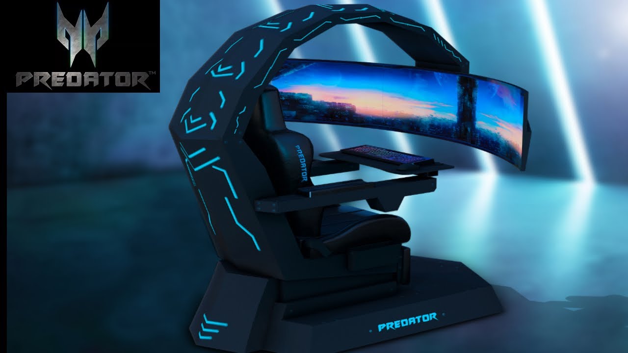 Acer predator thronos - YouTube
