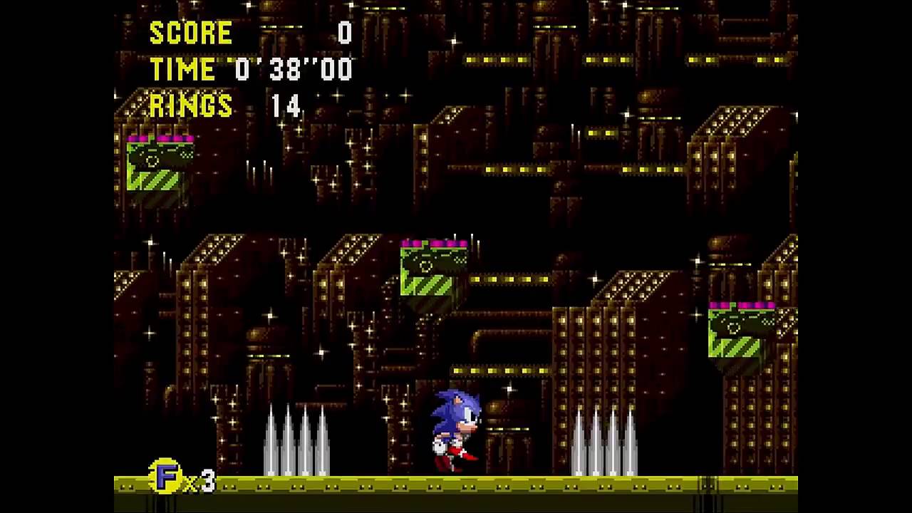 Sonic CD (J) - Quartz Quadrant 1 All time zones - YouTube