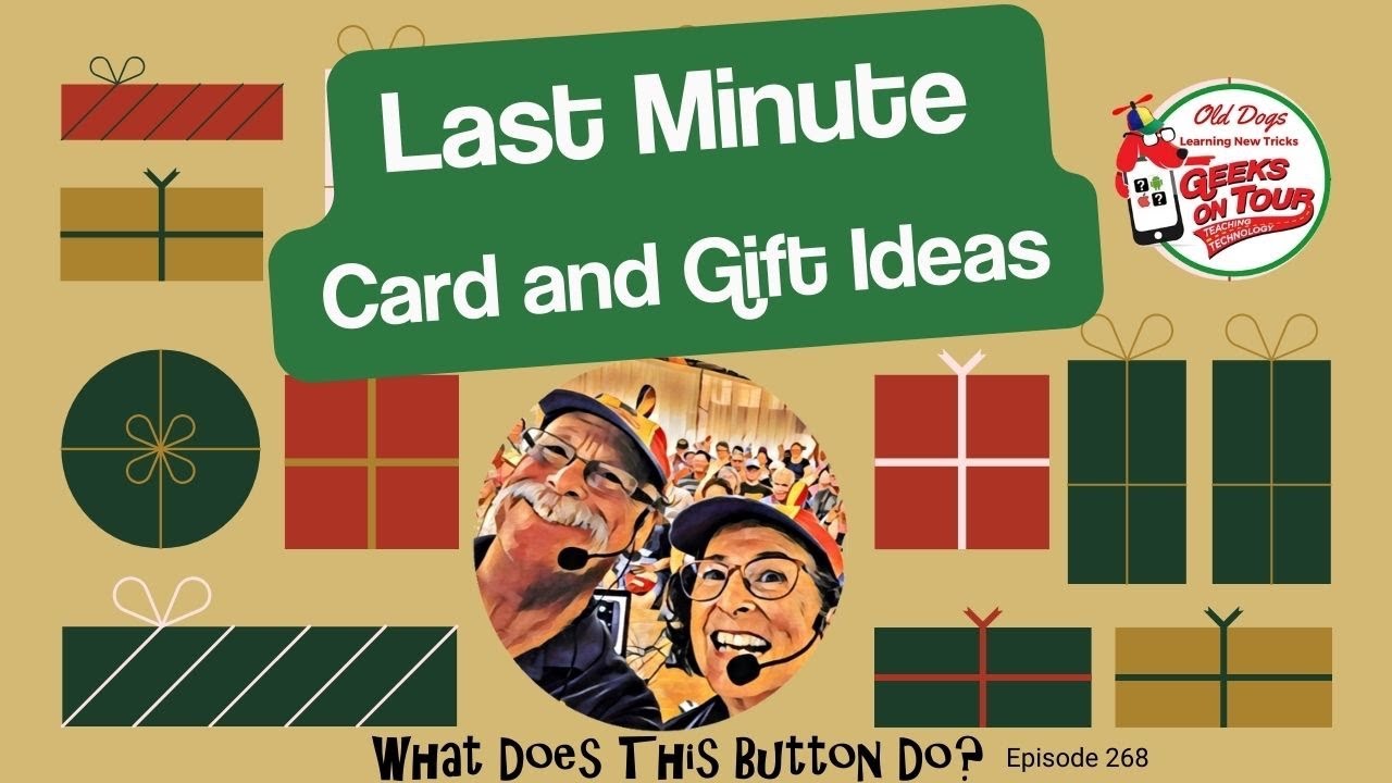 Last Minute Card and Gift Ideas Episode 268 - YouTube