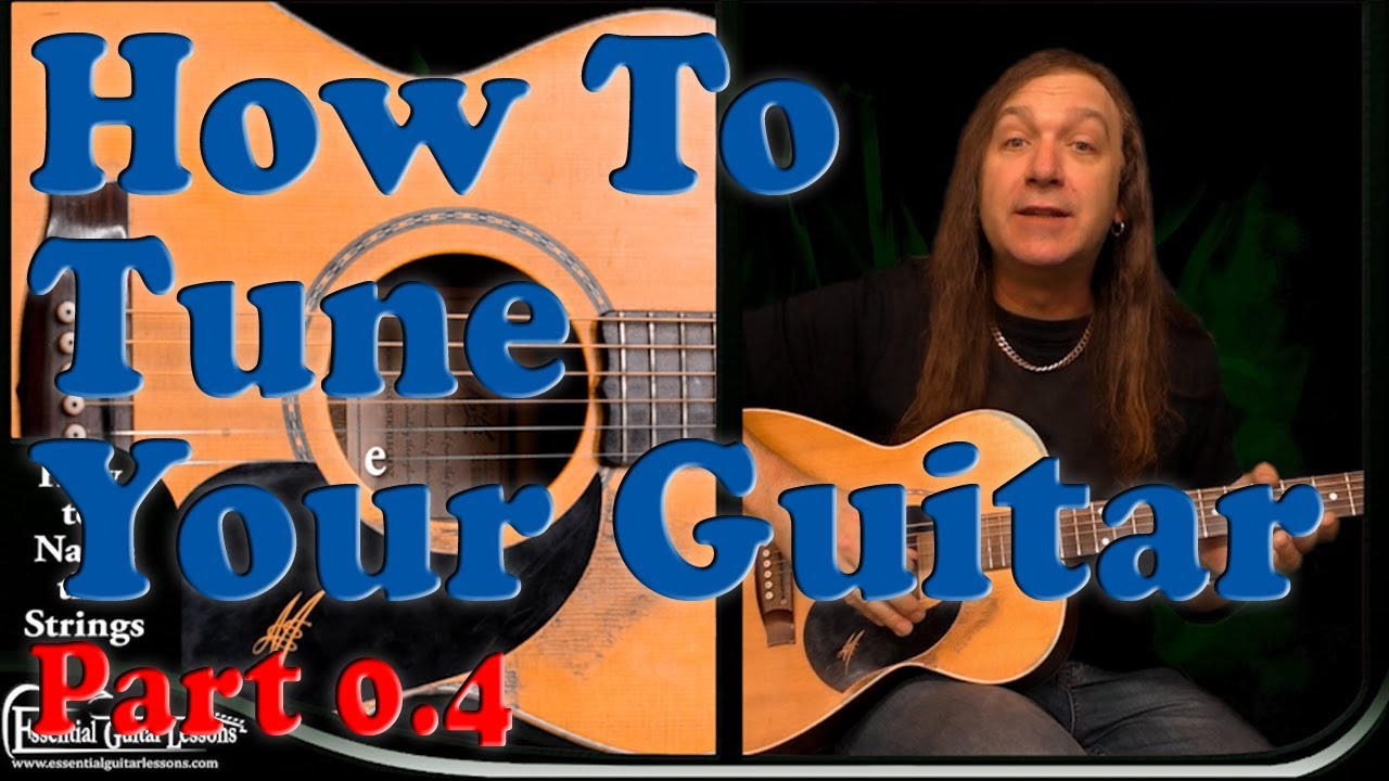 How To Tune The Guitar - YouTube