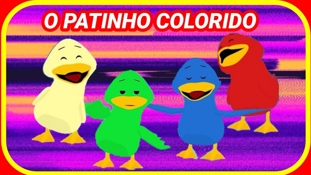 O Patinho Colorido - Música Infantil (Desenho Infantil) - YouTube