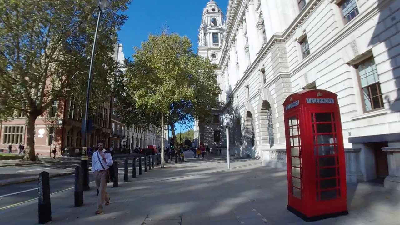Hyperlapse of Great George Street, London - YouTube