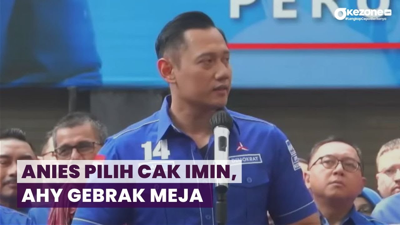 AHY Marah Besar Anies Baswedan Beralih ke Muhaimin Iskandar - YouTube