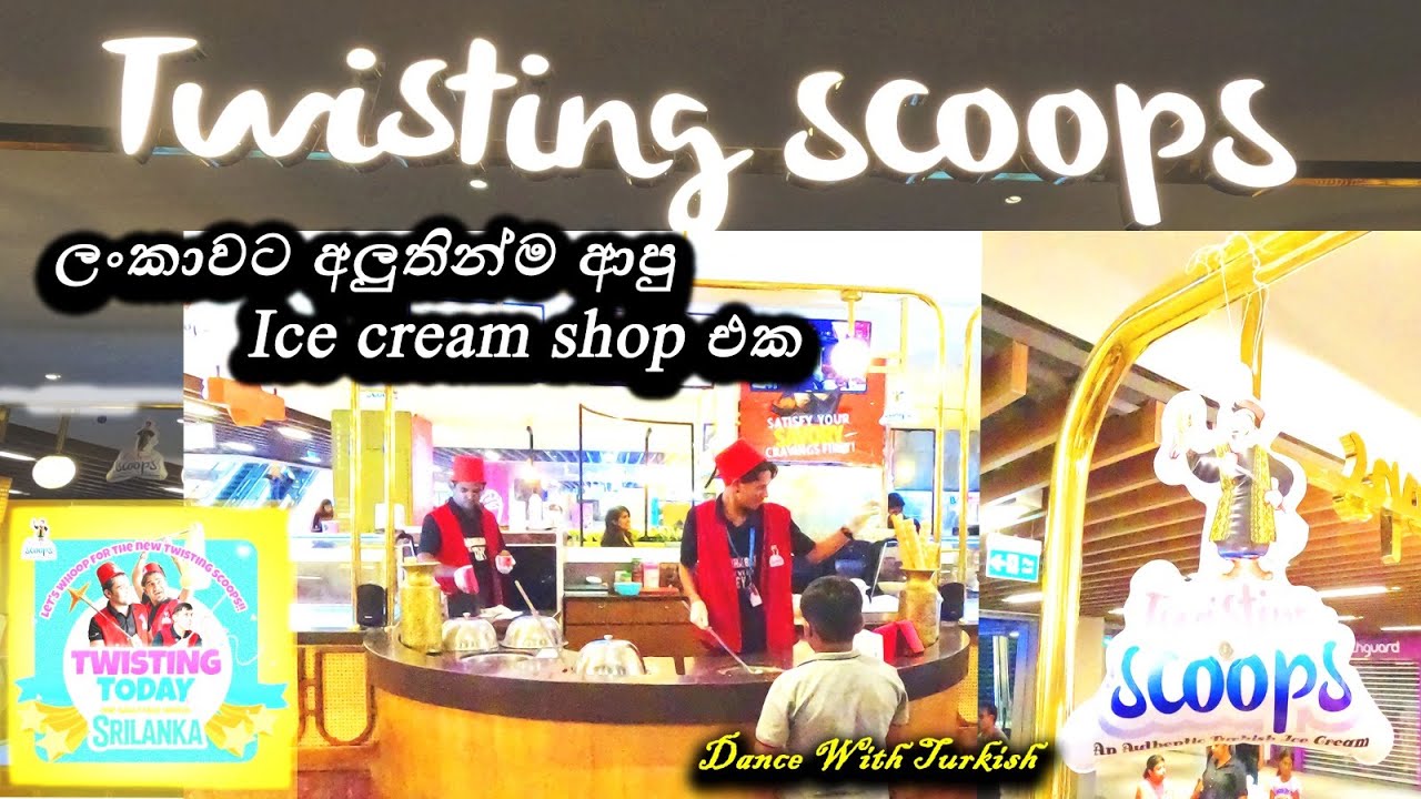 One Gall Face Ice cream shop |Turkish Twisting Scoops 🤩 |Turkish Sri ...