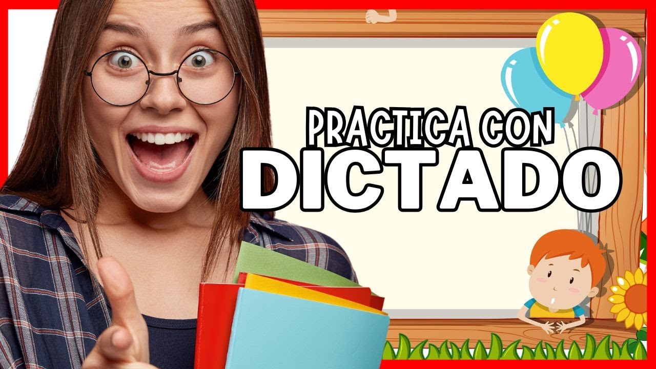 DICTADO 4 PRIMARIA ️ Rima Asonante y Consonante | Práctica + Explicación - YouTube