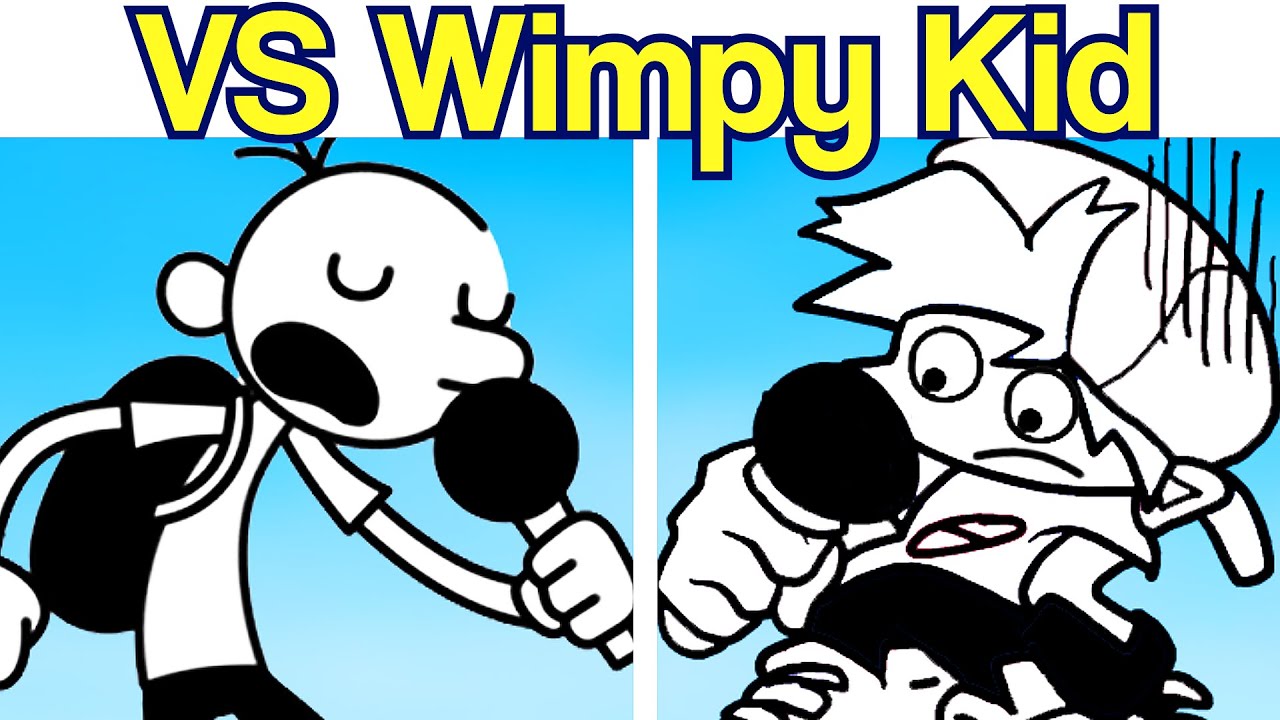 Friday Night Funkin': VS Wimpy Kid (Greg Heffley) [FNF Mod/HARD ...