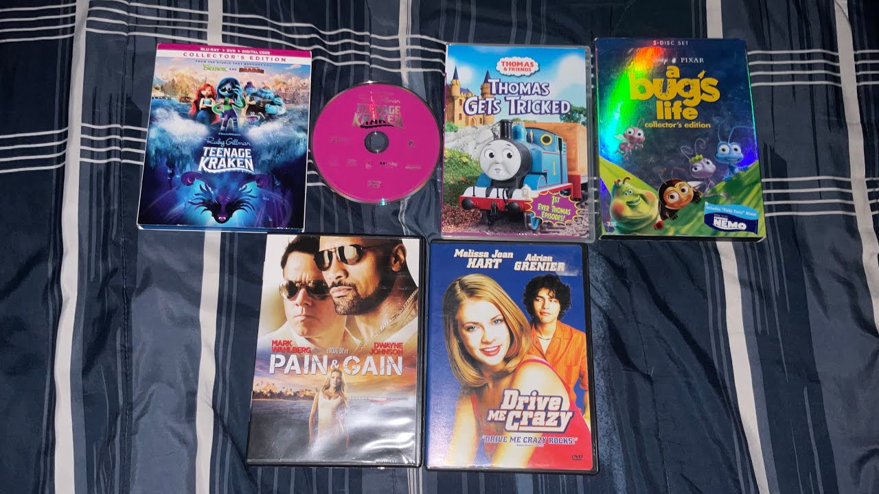 Quintuple Feature DVD Opening #10 - YouTube