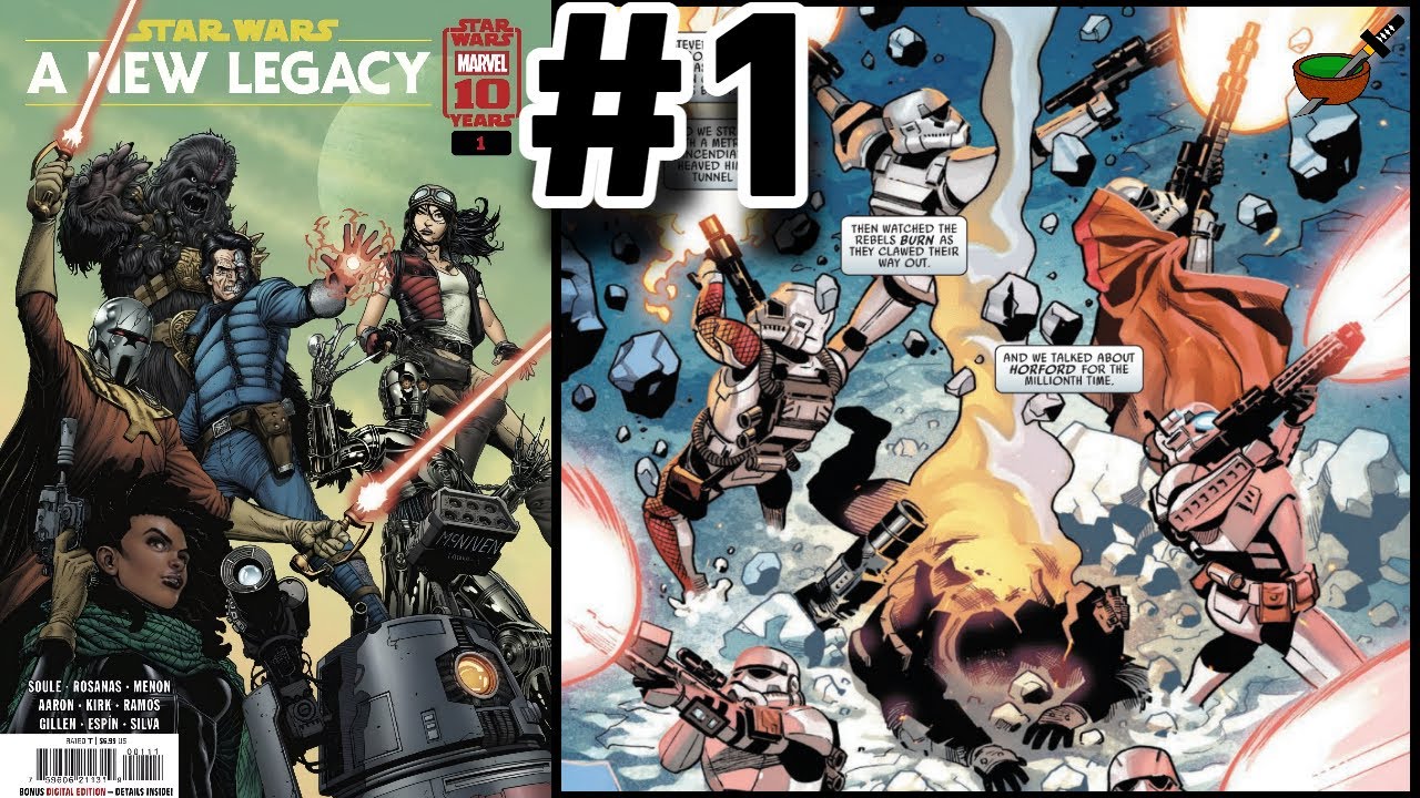 Star Wars: A New Legacy #1 | 3 New Stories to Celebrate 10 YEARS of ...