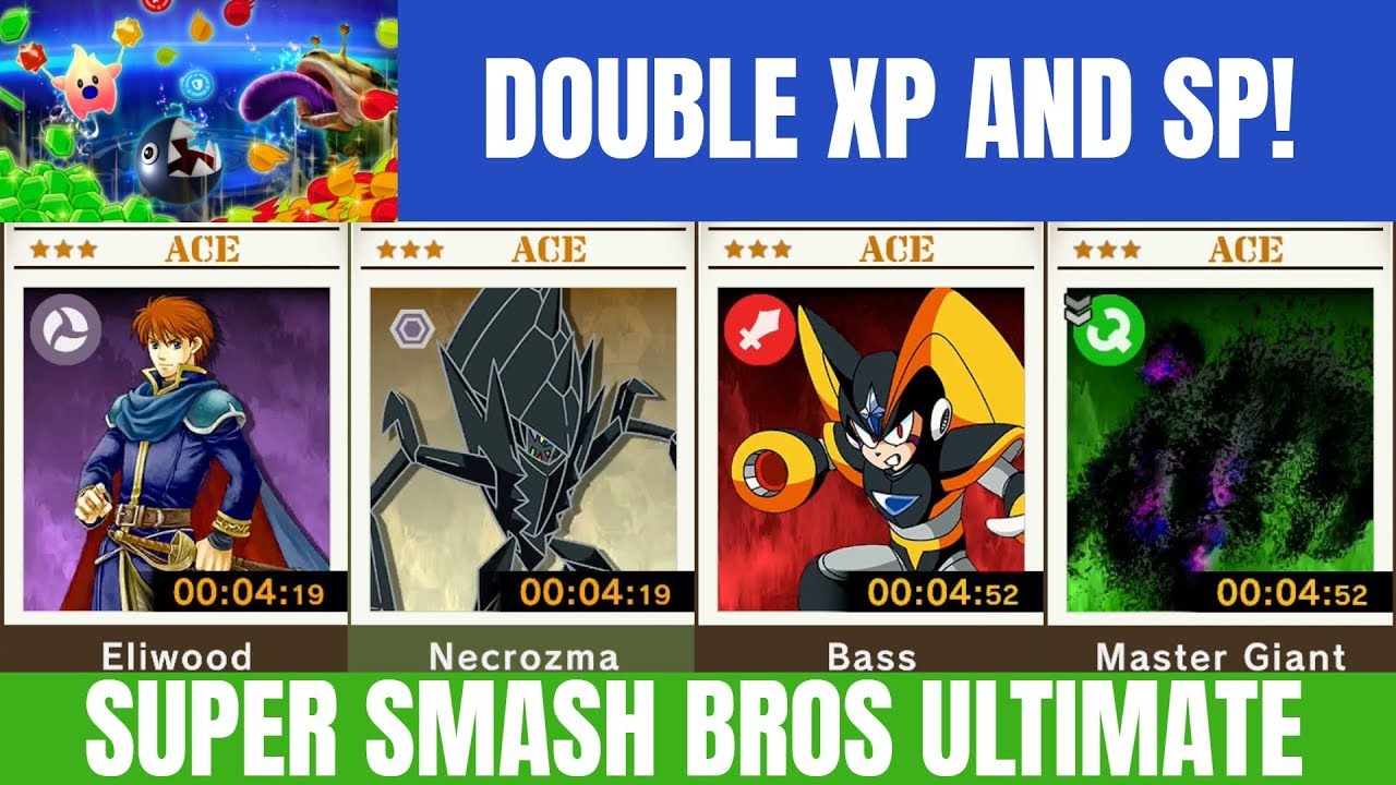 Super Smash Bros Ultimate Part 2 Spirit Board Event Double XP and SP ...