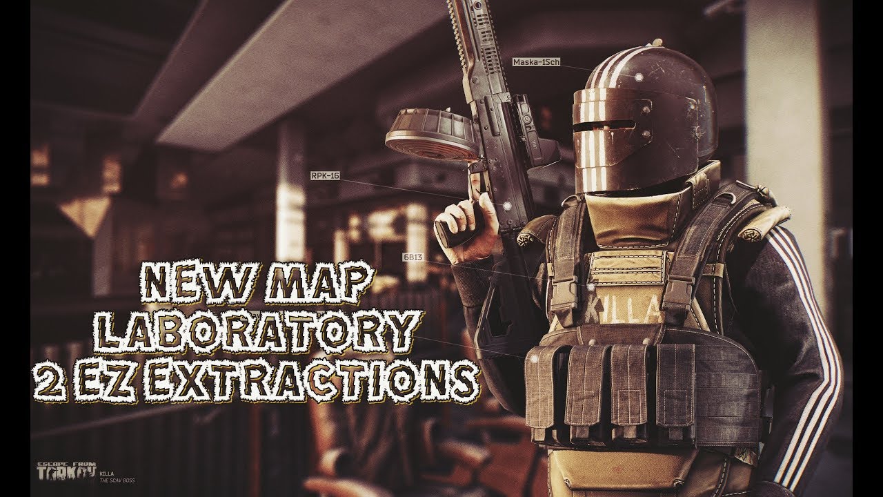 Escape From Tarkov | Laboratory 2 Ez Extractions - Hangar and Parking ...