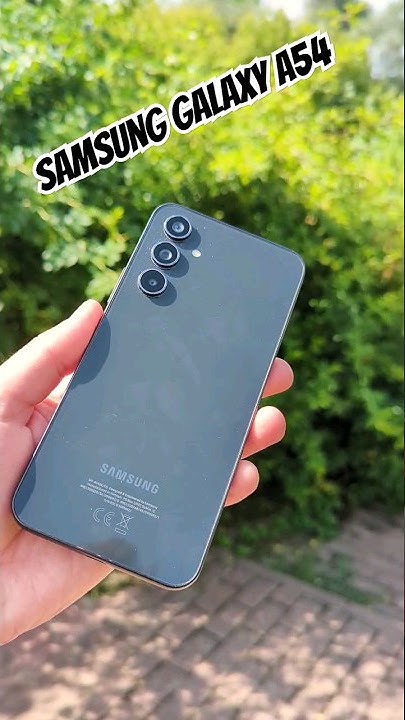 Кратко о Samsung Galaxy A54. #ОчБыстро - YouTube