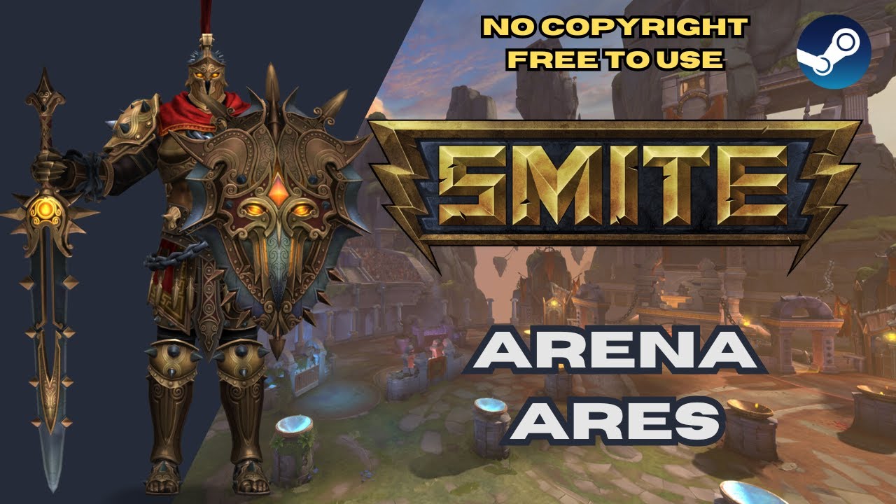 Smite - Arena - Ares - NO COPYRIGHT GAMEPLAY - FREE TO USE - YouTube