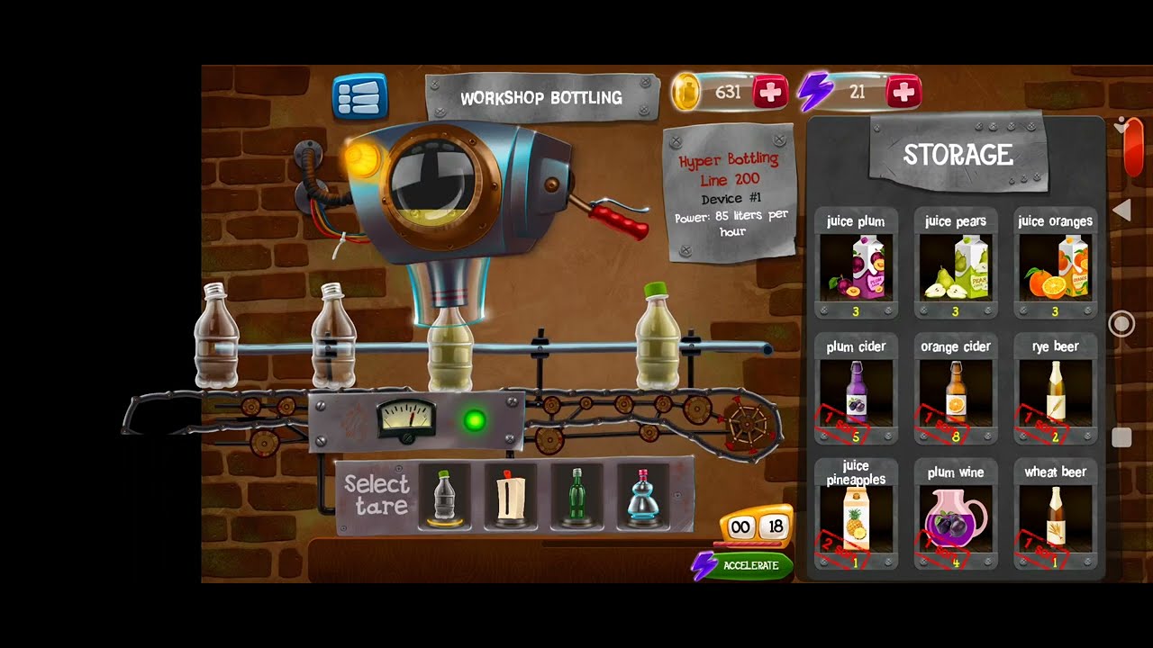 Alcohol Factory Simulator [Cheap Phone] - Bottled Wheat Beer ...
