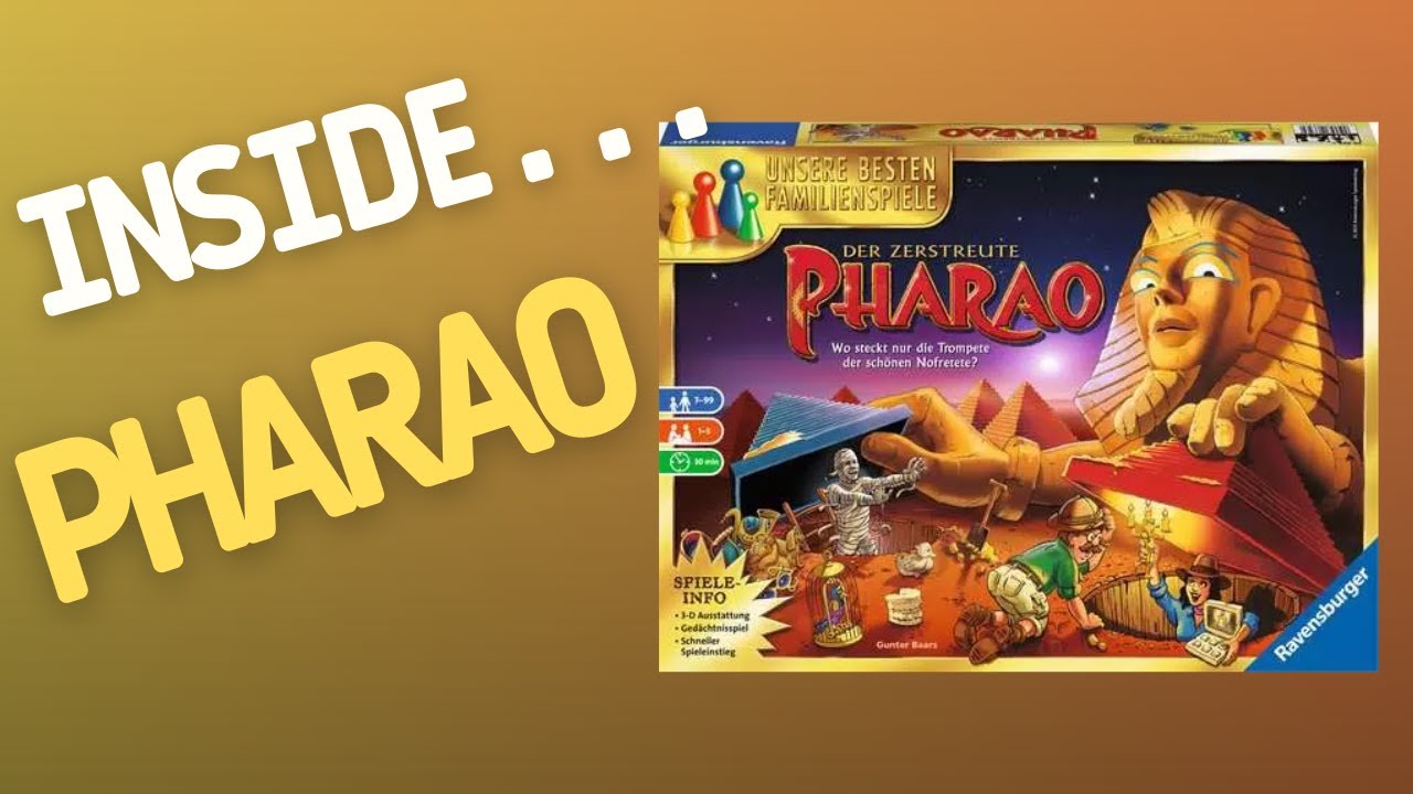 Inside…Pharao egyptian board games ravensburger board game (4K 60fps ...