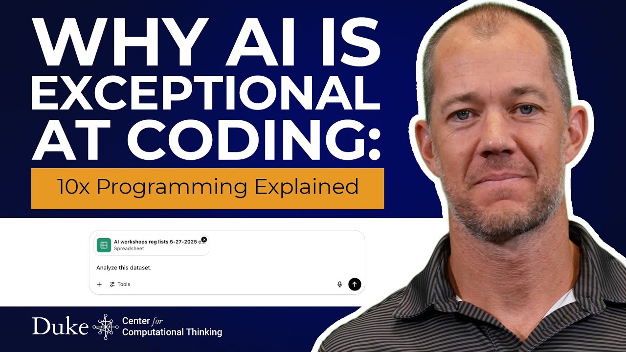 Key 4 - Why AI Is Exceptional at Coding: 10x Programming Explained ...