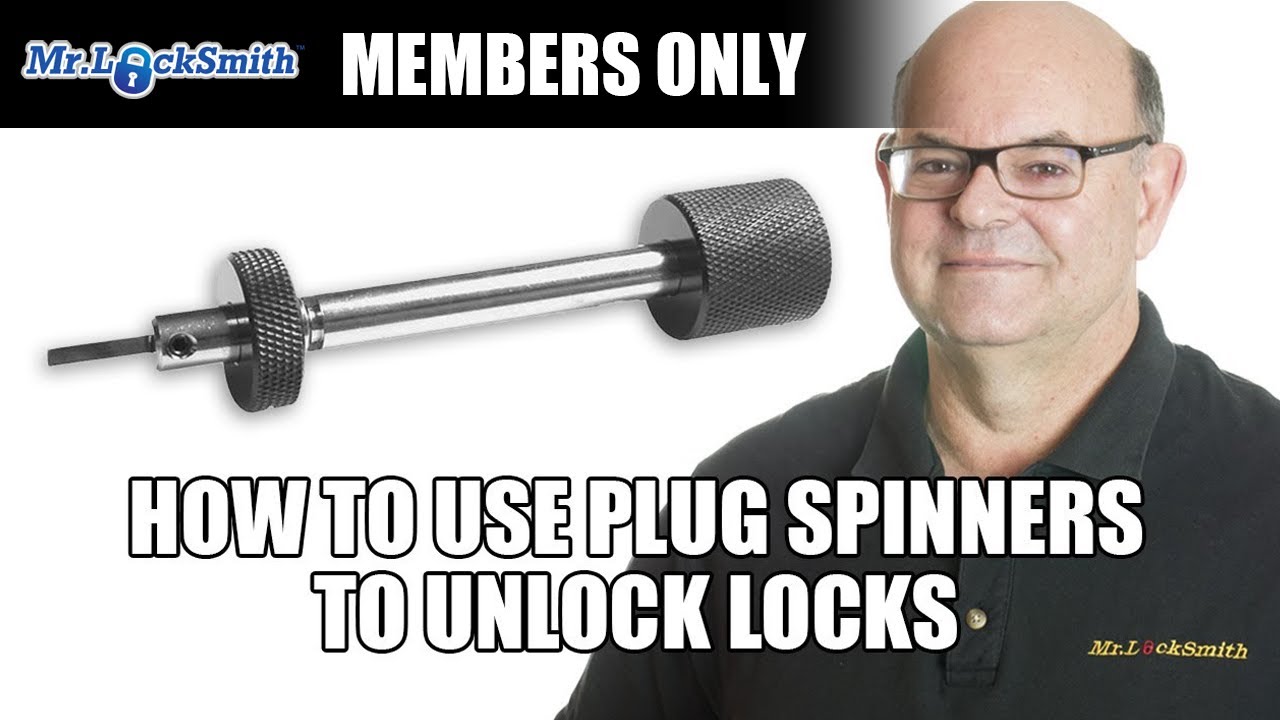 Locksmith Training: How to use Plug Spinners to Open Locks - YouTube