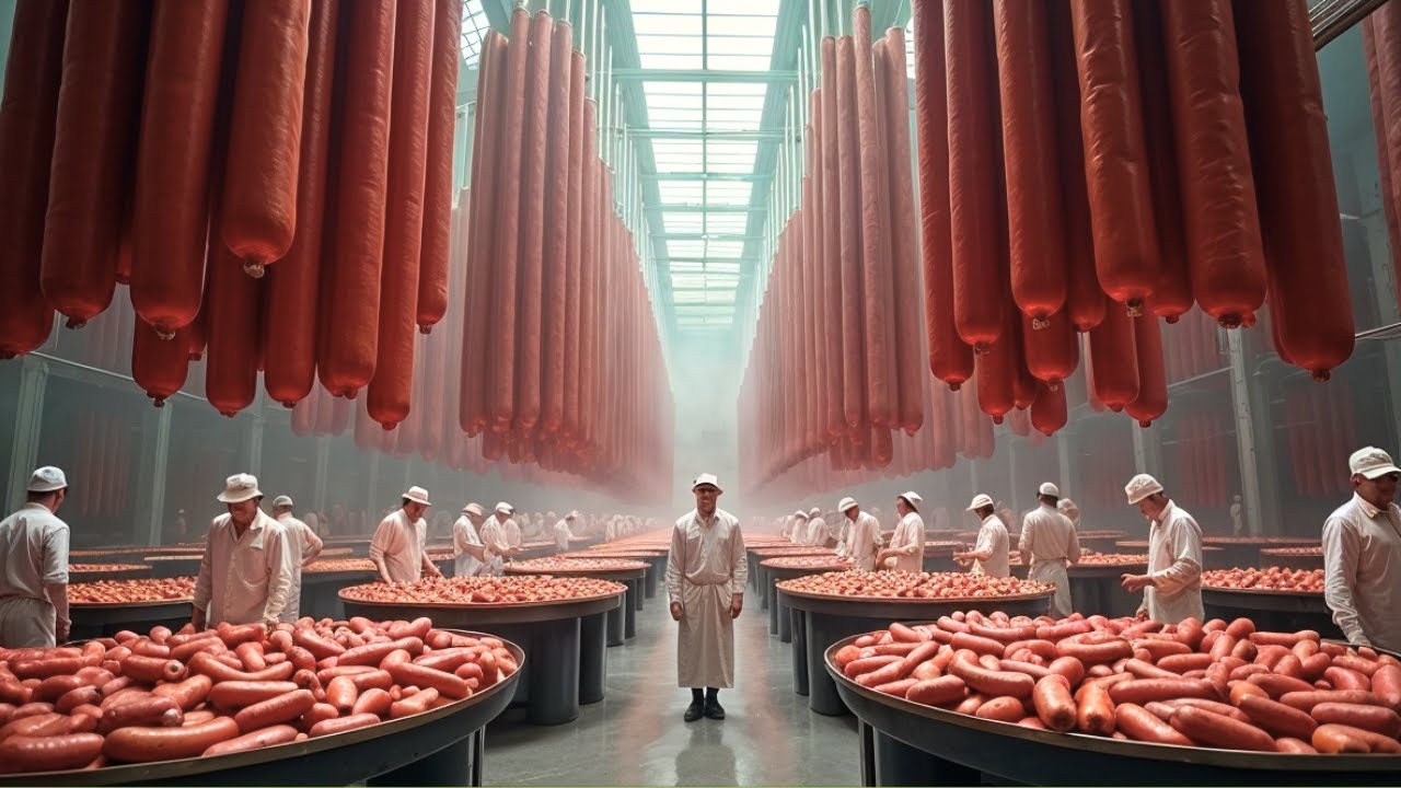 Fascinating Process Behind POLISH SAUSAGE Making | Polish Sausage ...