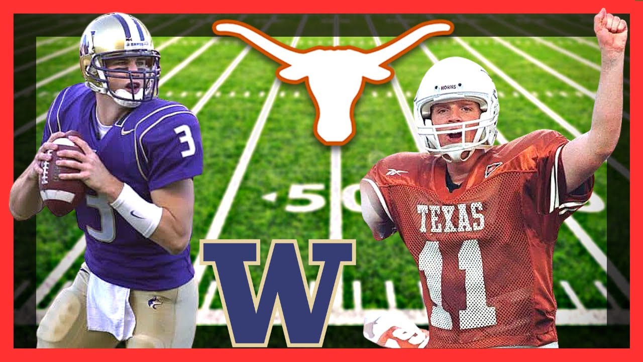 Texas - Washington SERIES HISTORY - YouTube