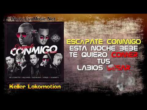 Escapate Conmigo Remix Letra - Wisin Ft Ozuna Bad Bunny De La Ghetto ...