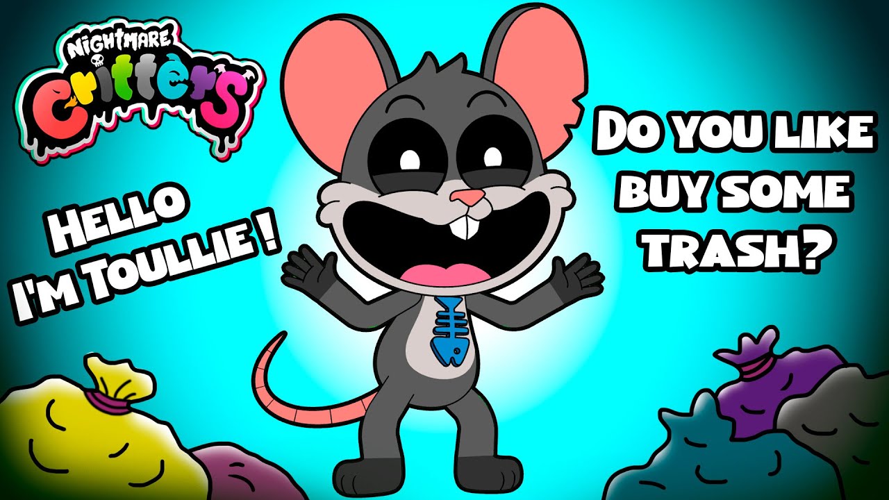 NIGHTMARE CRITTERS / Animation Cardboard: TOULLIE!! - YouTube