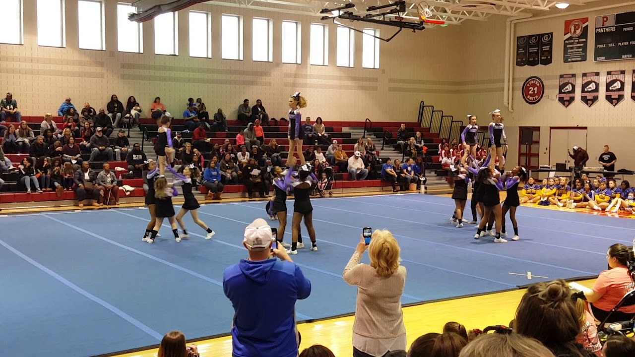 PCA Competition Cheer at Polytech High School 2018 - YouTube