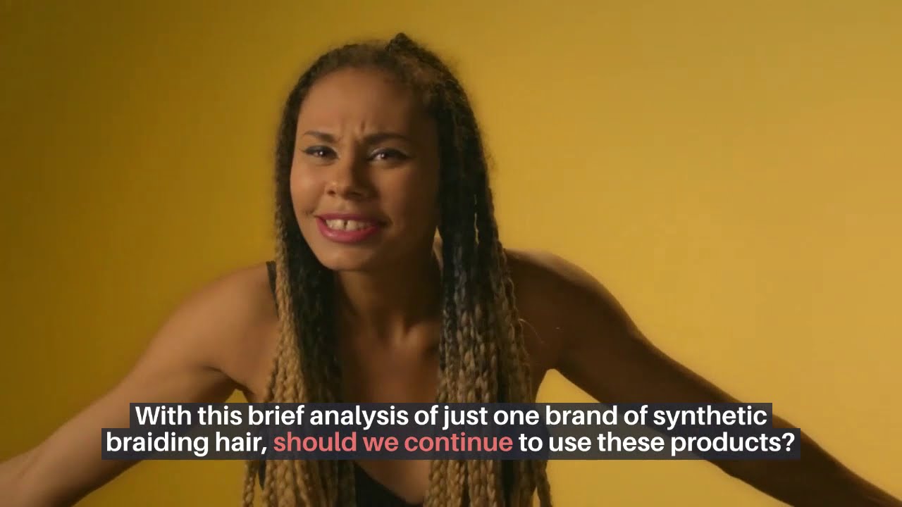 Rebundle Labs: Ingredients Found in EZ Braid Synthetic Hair - YouTube