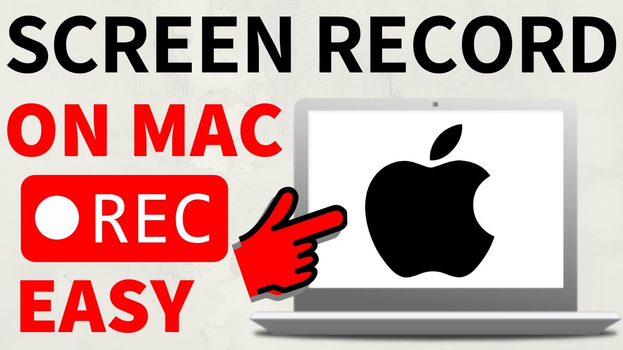 How to Screen Record on a Mac - Macbook, Mac Mini, Mac OS - YouTube