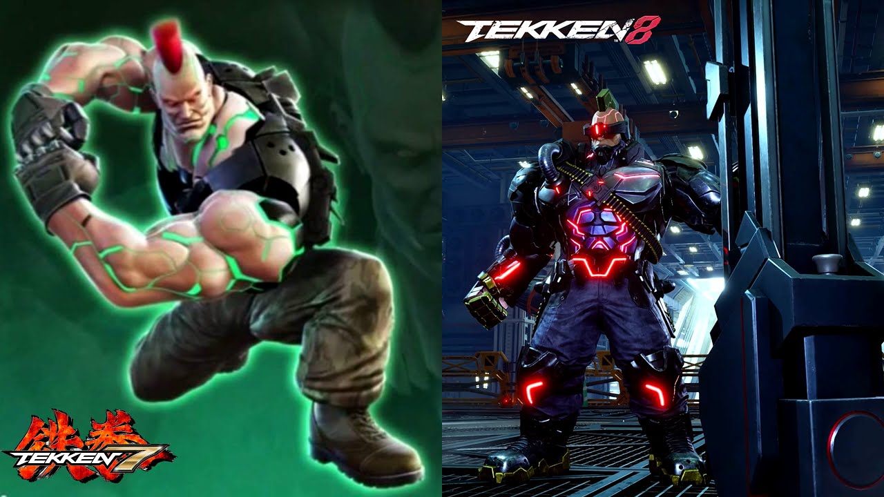 Tekken 7 VS Tekken 8 Comparison - YouTube
