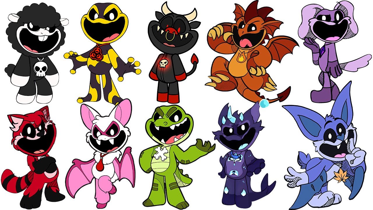 Niveles de Poder de los NIGHTMARE CRITTERS (Poppy Playtime 4, Baba ...