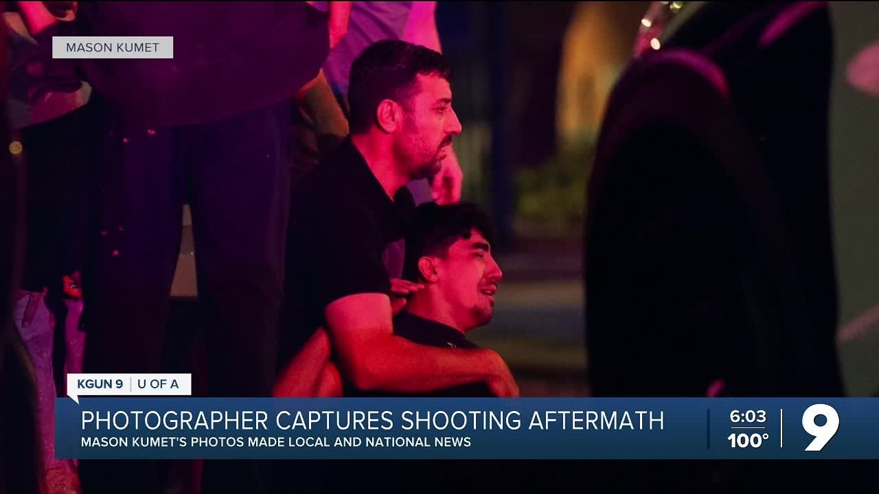 Fast frames: Daily Wildcat photographer captured chaos of campus shooting - YouTube